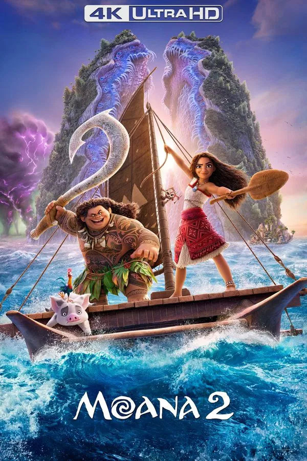 Moana 2 (4K MA/Vudu) – Movie Code Club